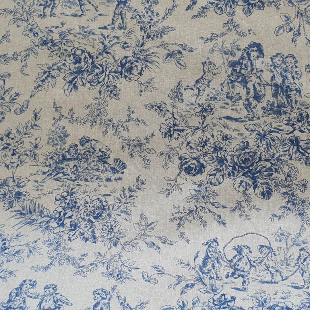 Blue Mini Diabolo Cotton Canvas - Etsy