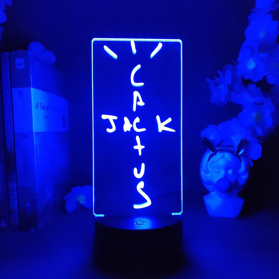 Cactus Jack Travis Scott LED Light - Etsy