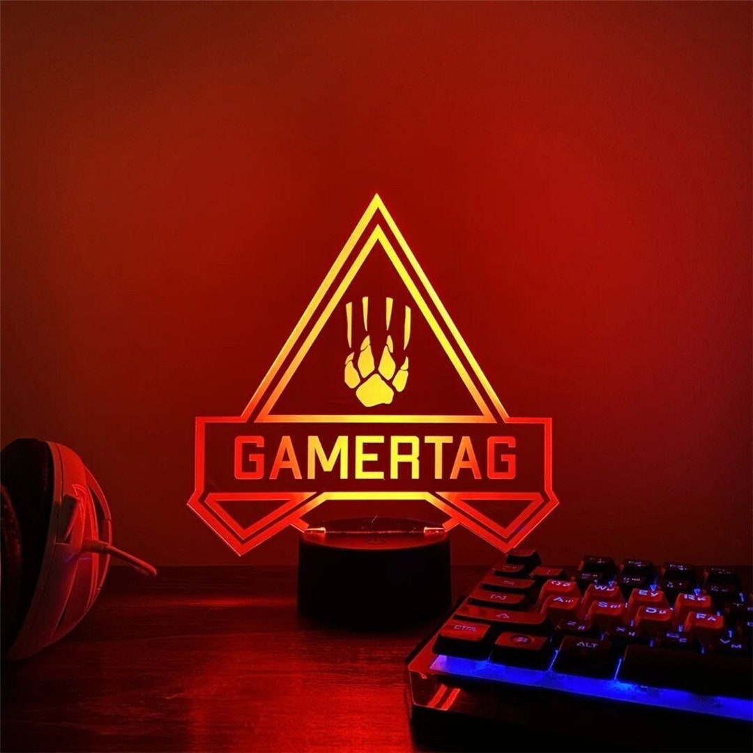 Apex Legends Custom Nametag, Gift for Him, Gift for Gamer - Etsy