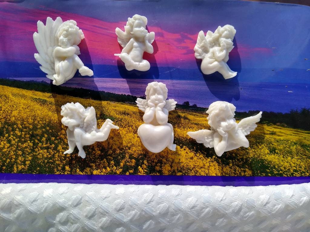 6 Little angel soaps religious soap baptism soap | Etsy