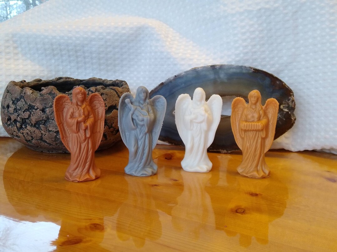 4 Angel With Instrument Soaps, Angel Soap, Angel With Wings, Religious ...