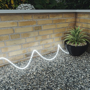 LED Rope Light, Cool White, 2 Metre 100 Metres Lengths, Outdoor ...