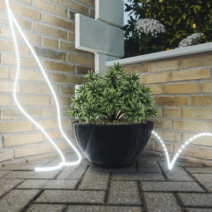 LED Rope Light, Cool White, 2 Metre 100 Metres Lengths, Outdoor ...