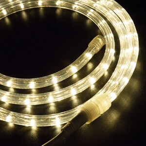 LED Rope Light, Warm White, 2 Metre 100 Metres Lengths, Outdoor ...
