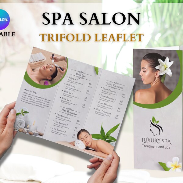 Med Spa Brochure - Etsy