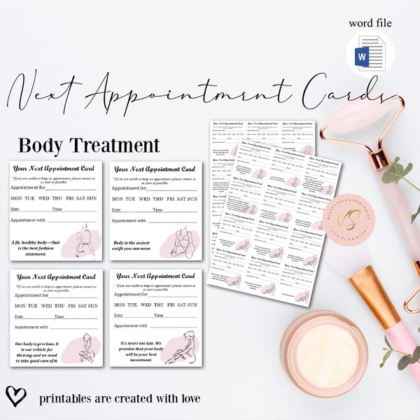 Medical Appointment Reminder Cards - Etsy