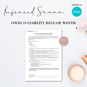 Editable Infrared Sauna Forms, Detox Sauna Consultation Form, Client ...