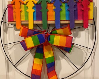 Lgbtq Door Decor - Etsy