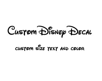 Disney vinyl decal all your favourite characters in one decal Home ...