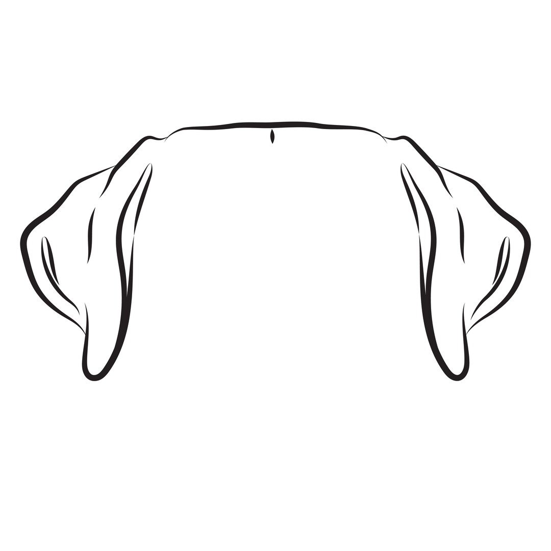 Labrador Retriever Car Decal – Custom Vinyl Dog Ear Sticker for Cars ...