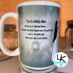 Fan Art the Scribbly Man 15oz Coffee Mug, SOT Book Series, Kahlan and ...