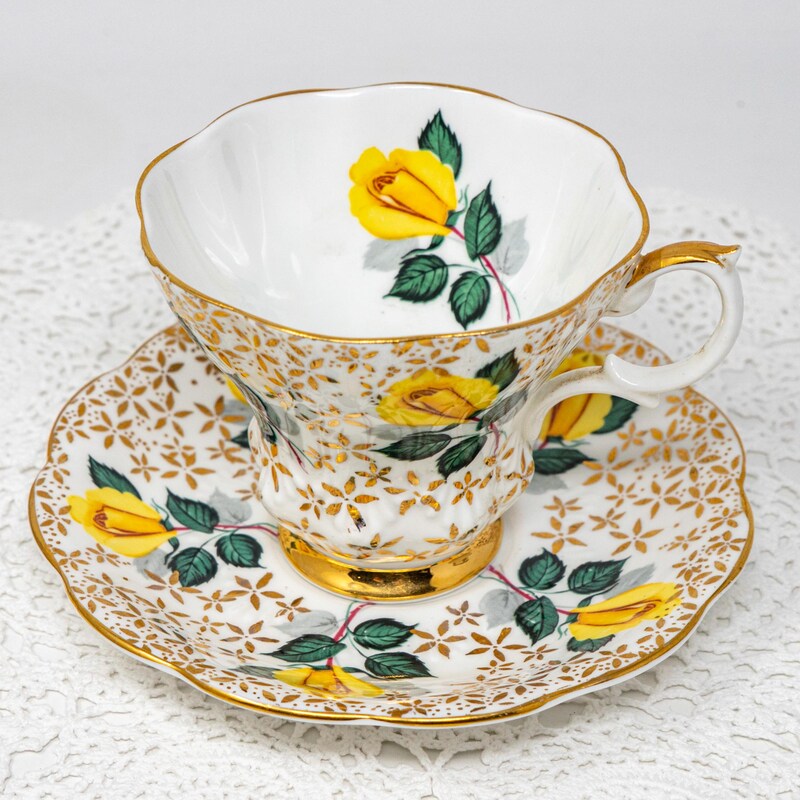 Royal Albert Bone China With Yellow - Etsy