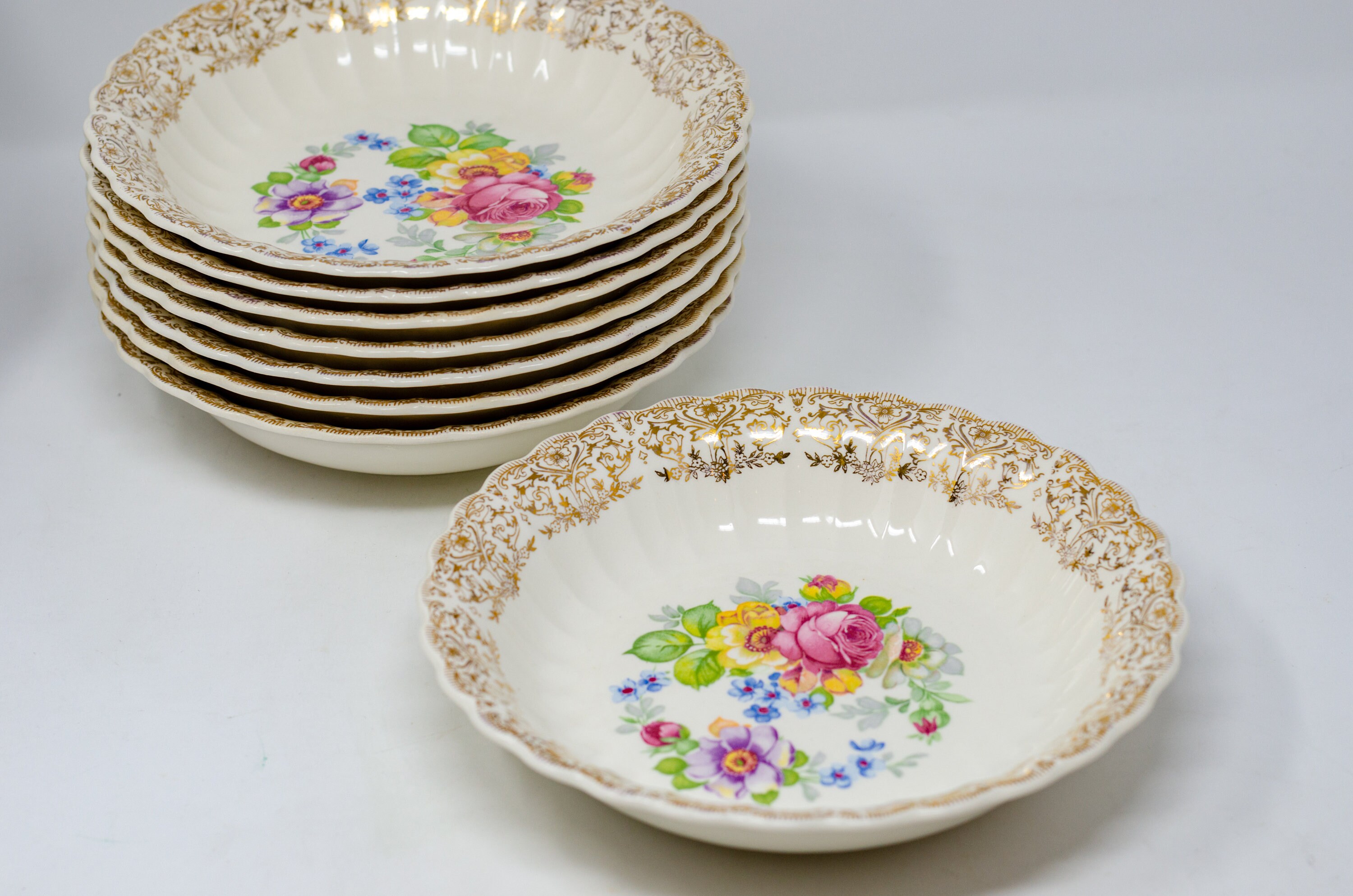 Selection of Vintage American Limoges Plates and Dishes Selection of Vintage American Limoges Plates and Dishes