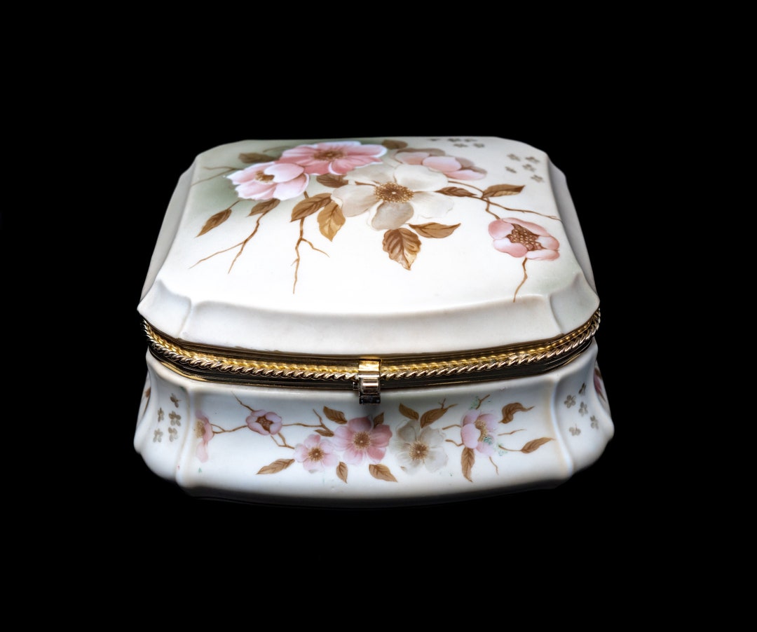 Hummelwerk Jewelry/trinket Box, Vintage Porcelain - Etsy