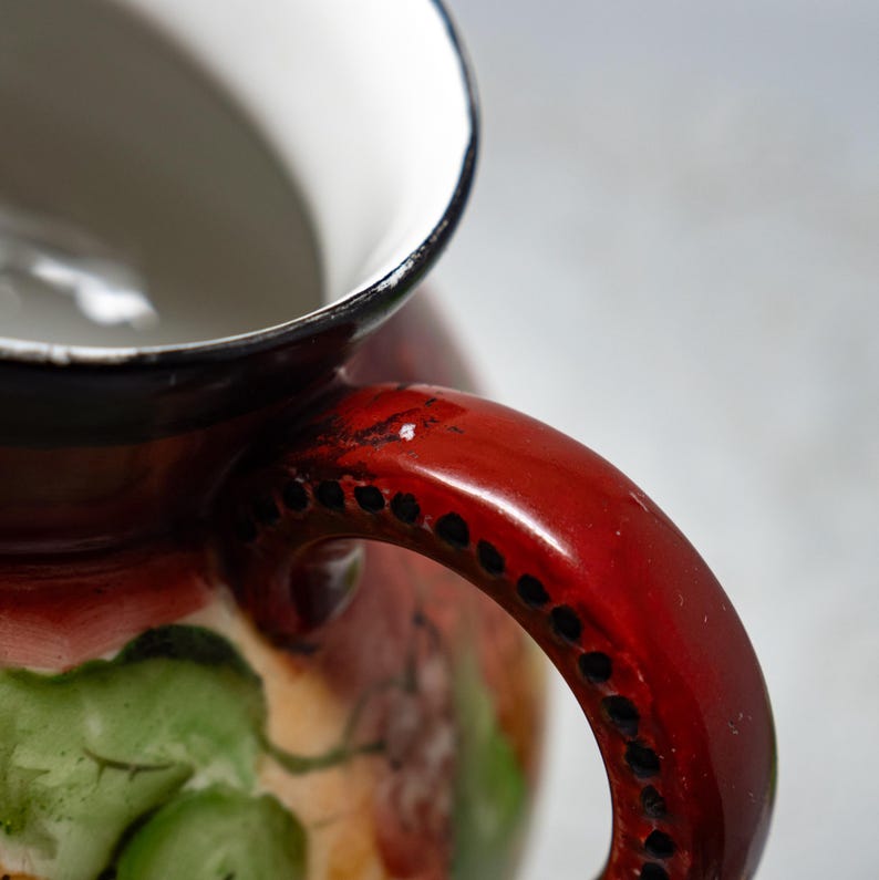 Limoges JPL Hand-painted Cider Pitcher, C.1891-1932, Antique Dinnerware ...