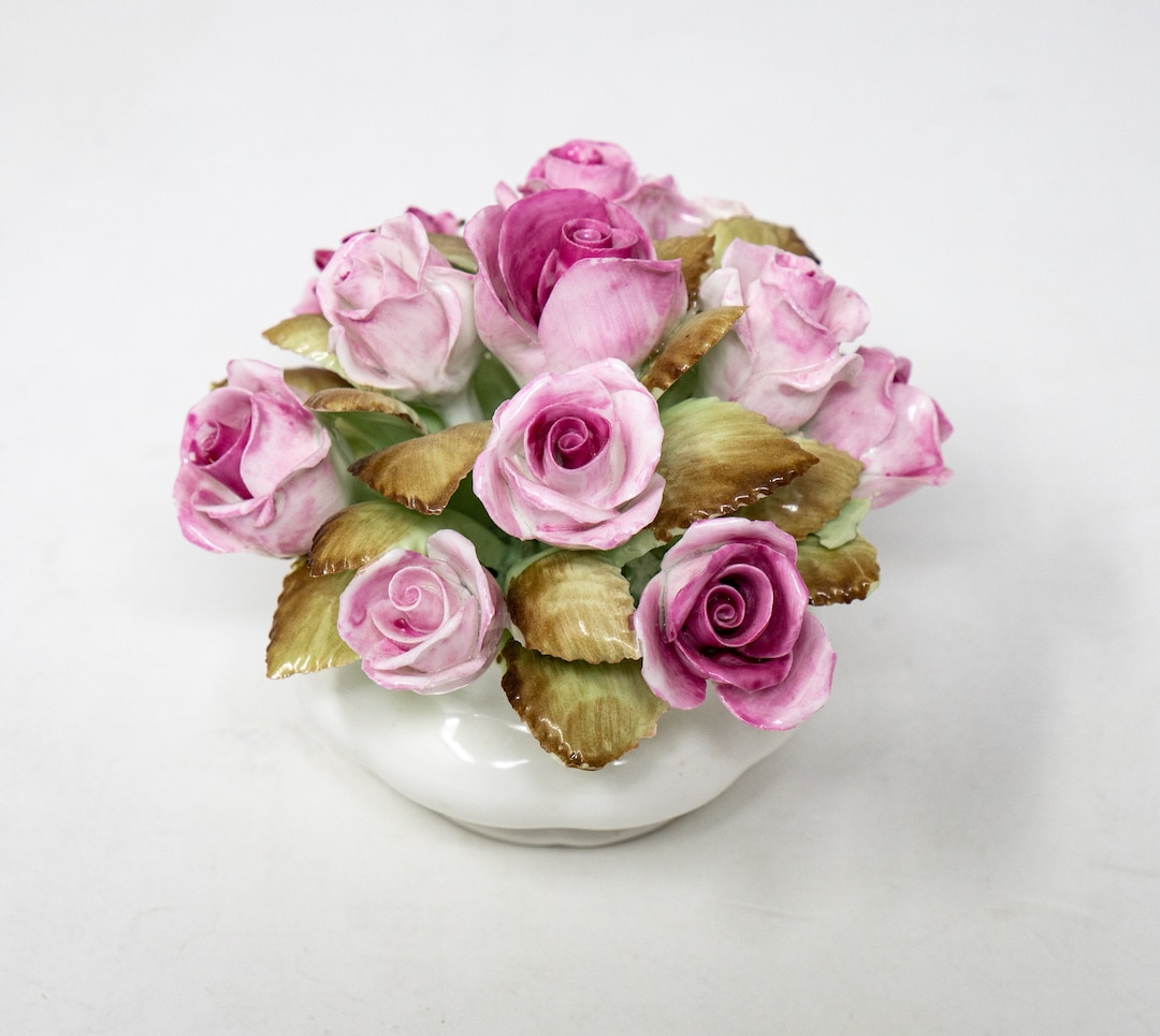 Royal Albert flower of the Month: Roses Bone China Basket With Flowers ...