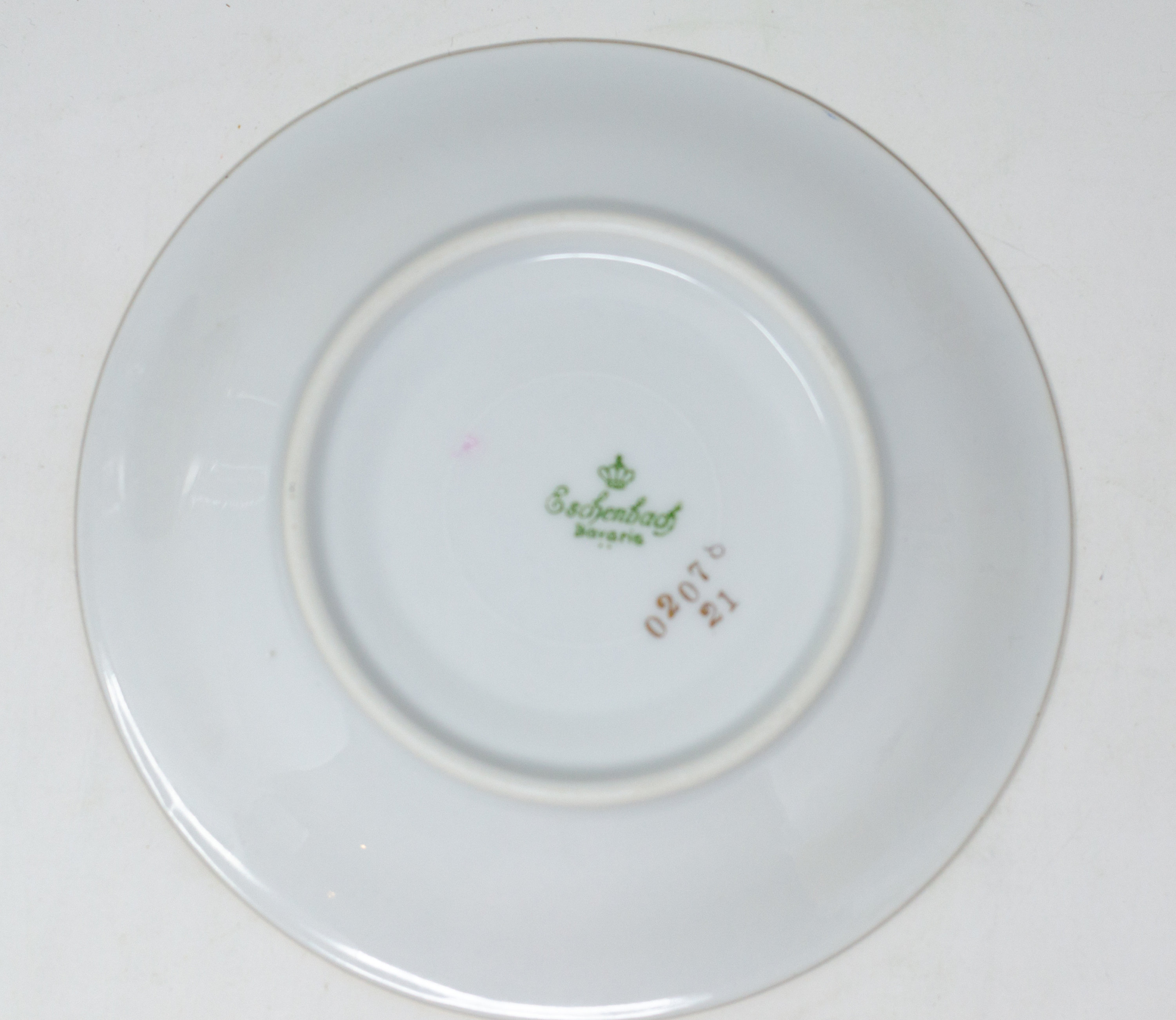 Eschenbach Blue Band, Radial Rings Teacup and Saucer Set, Vintage ...