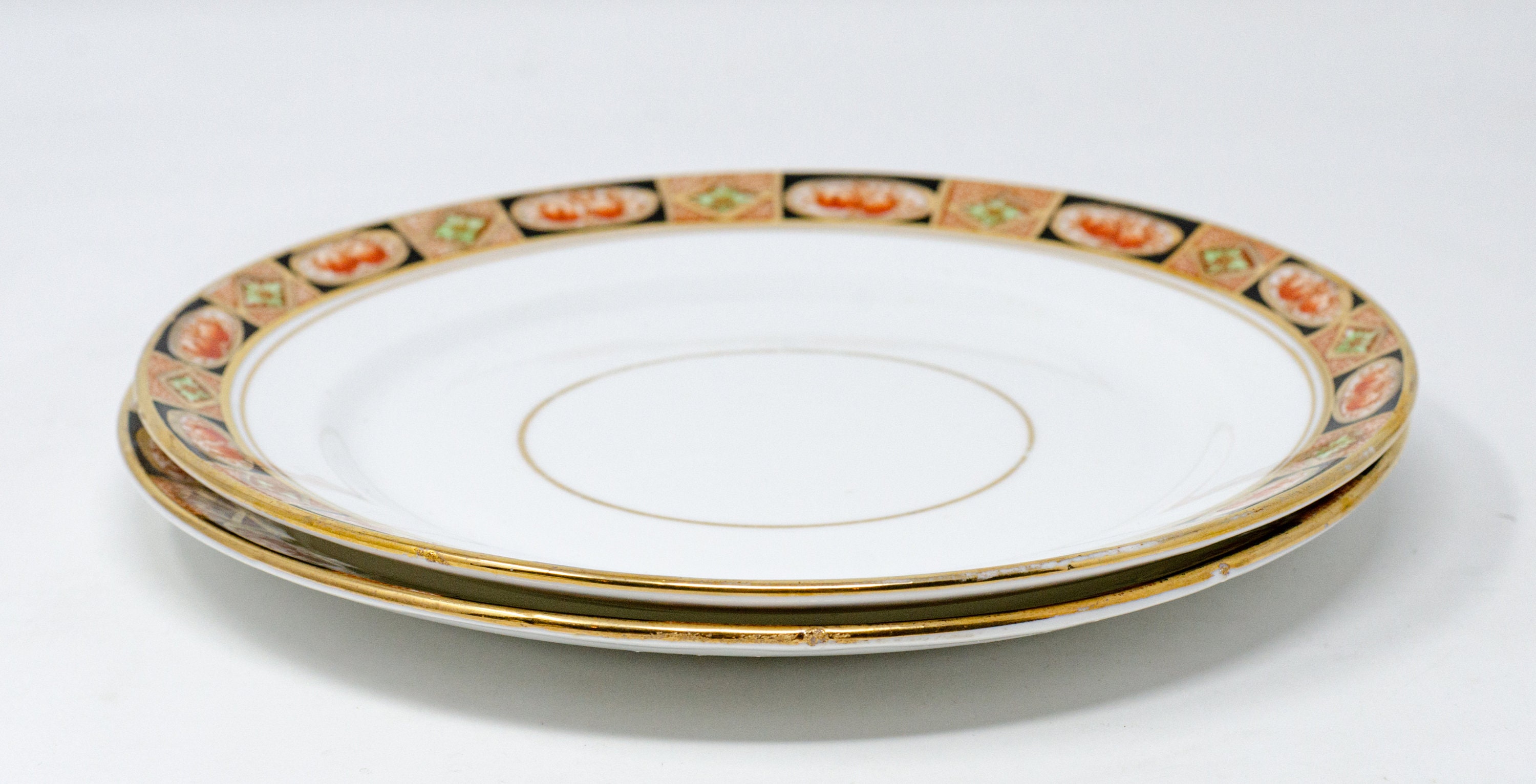 Collectible Rare Royal Albert Crown China Side Plate, Imari Style, Made ...