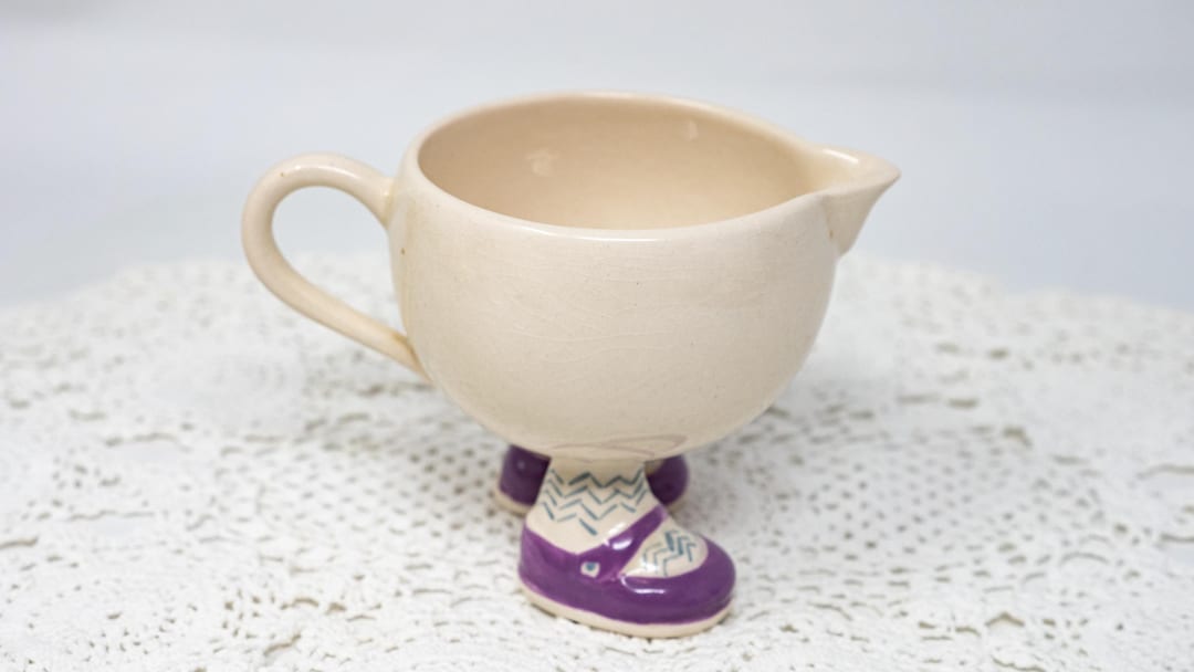 Carlton Ware Lustre Pottery Walking Creamer, Walkingware, Vintage - Etsy