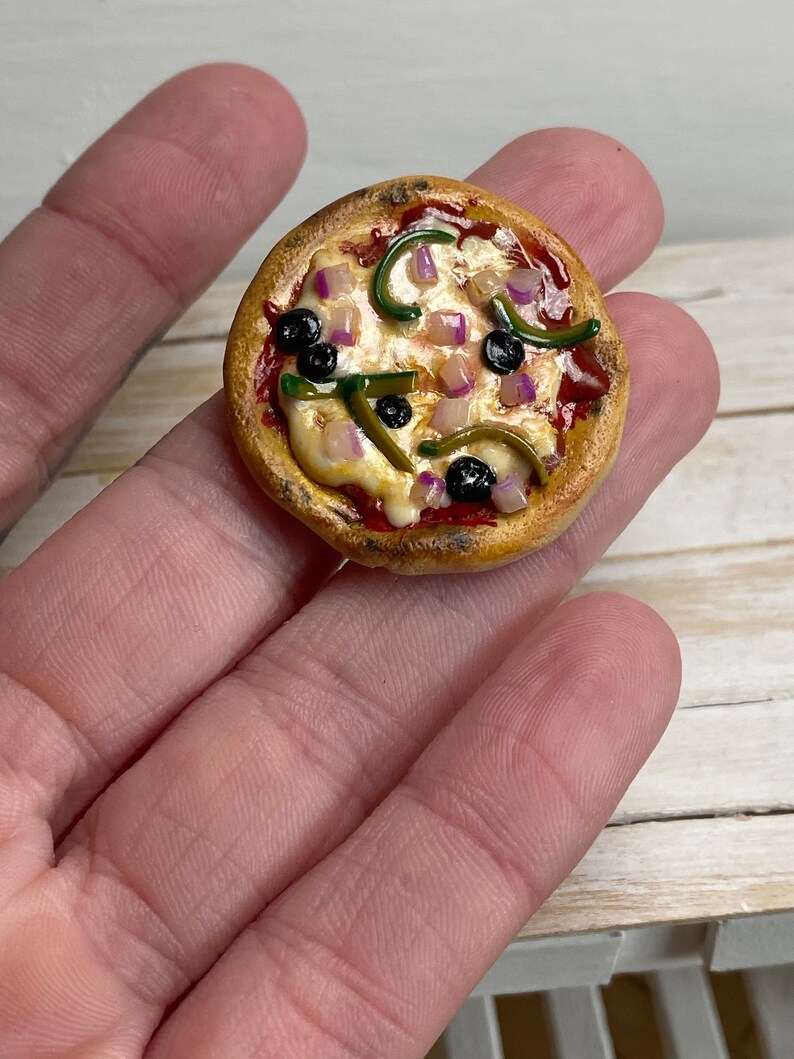 Veggie Pizza Fridge Magnet - Etsy