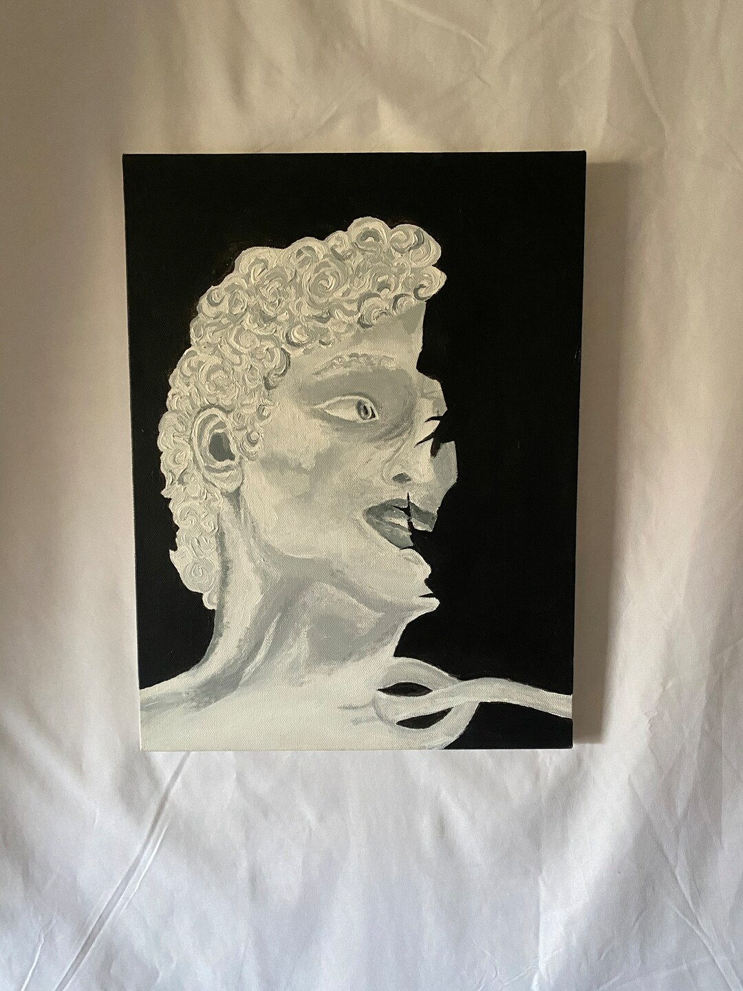 David Breaks- Layered Acrylic Painting - Etsy