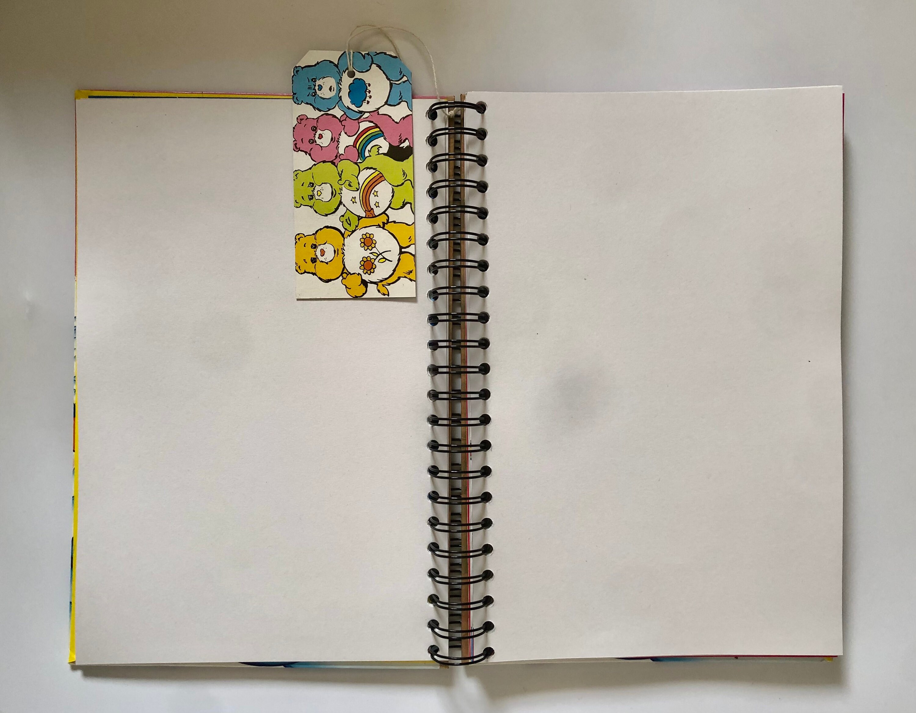 LARGE VINTAGE NOTEBOOK - Care Bears Annual 1980s - A Repurposed Book ...