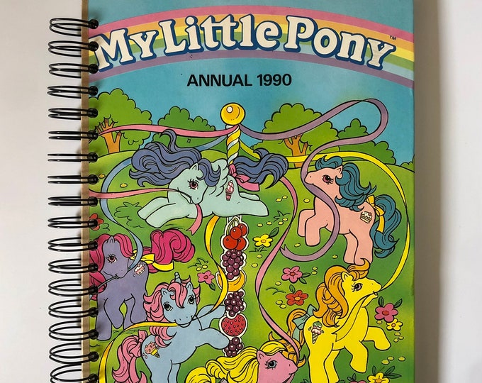 G1 Retro My Little Pony Tab Journal - Etsy