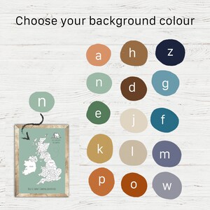 Personalised Camping Gift, UK Pin Map for Mapping Your Travels, Camping ...