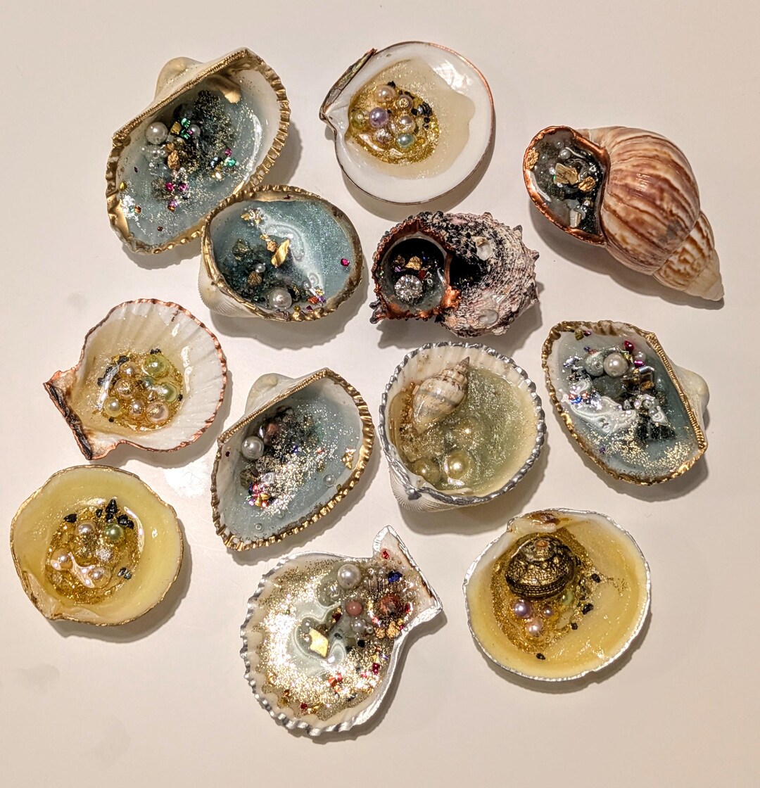 Mini Mermaid Sea Shells - Etsy