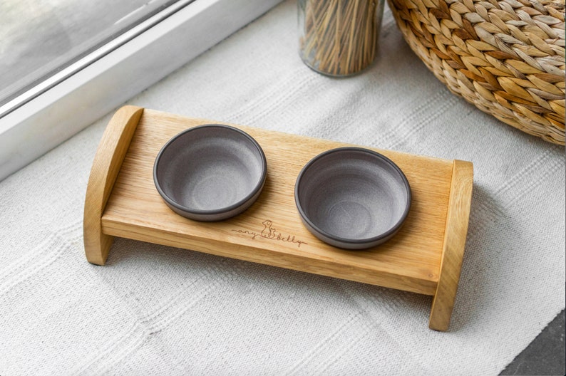 Anybelly Charming Table Cat Feeder-elevated Dinning Table - Etsy