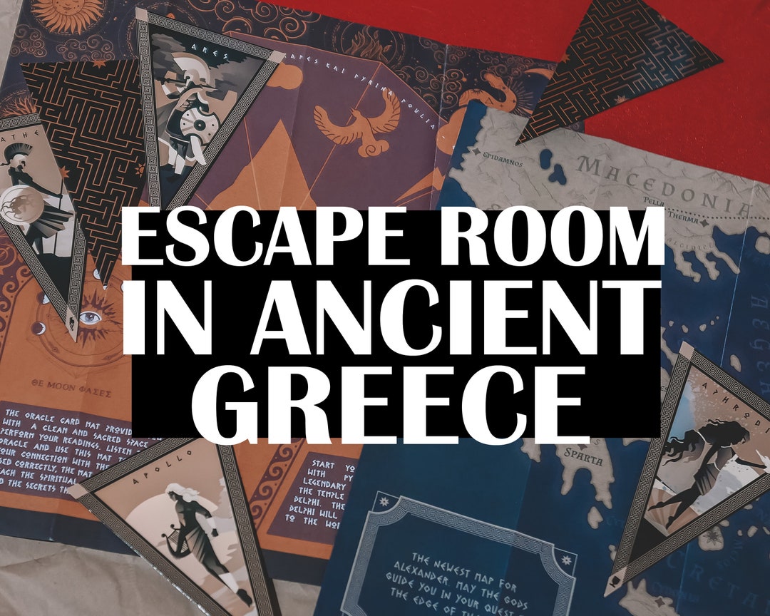 Escape Room Ancient Greek Gods Mystery "ashes of Persepolis". Romantic ...