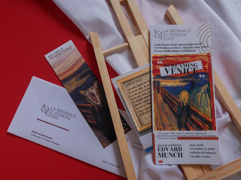 Art Heist Escape Room at Home. "screaming Venice" Puzzle Game for Munch ...