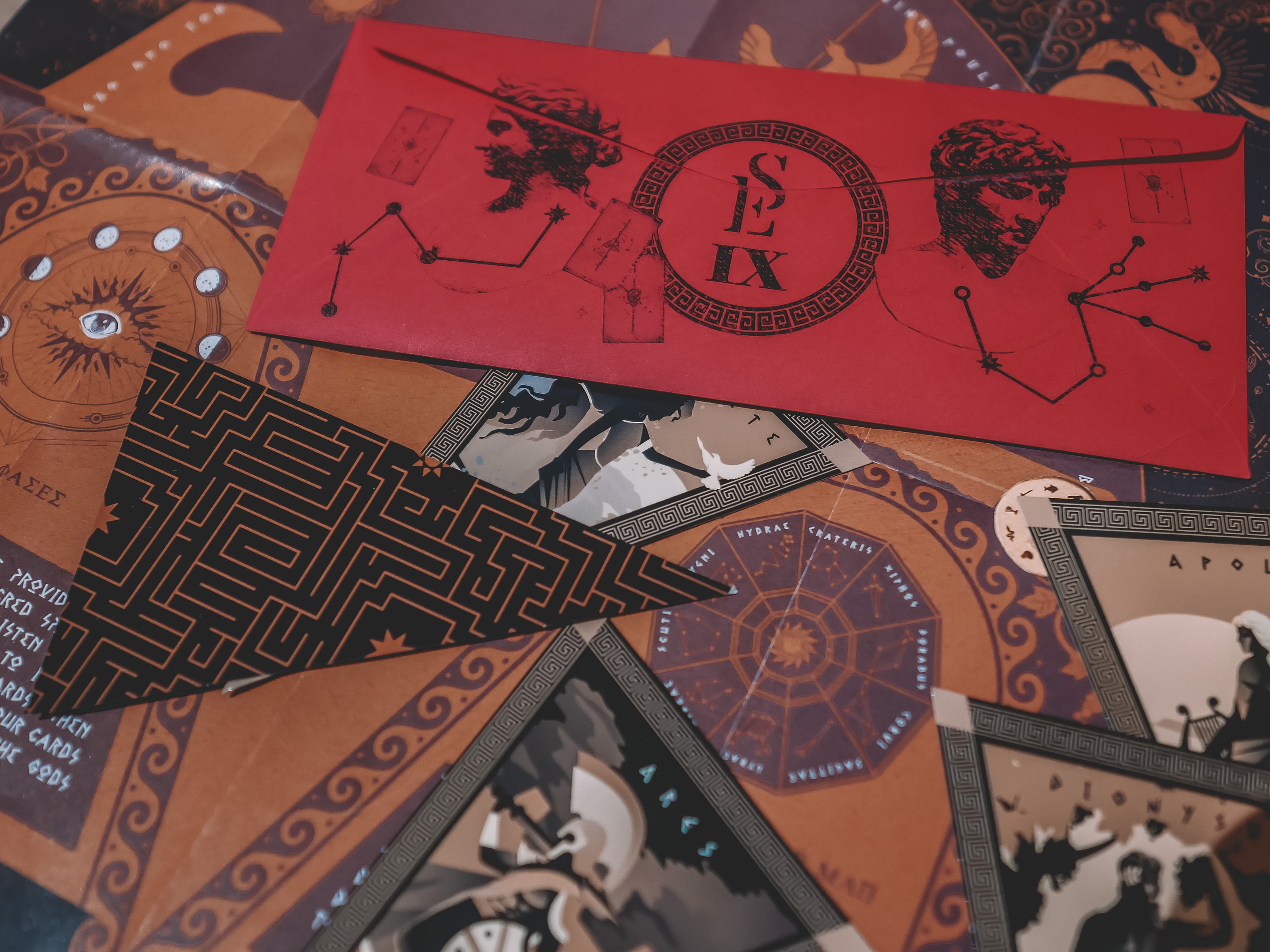 Escape Room Ancient Greek Gods Mystery ashes of - Etsy