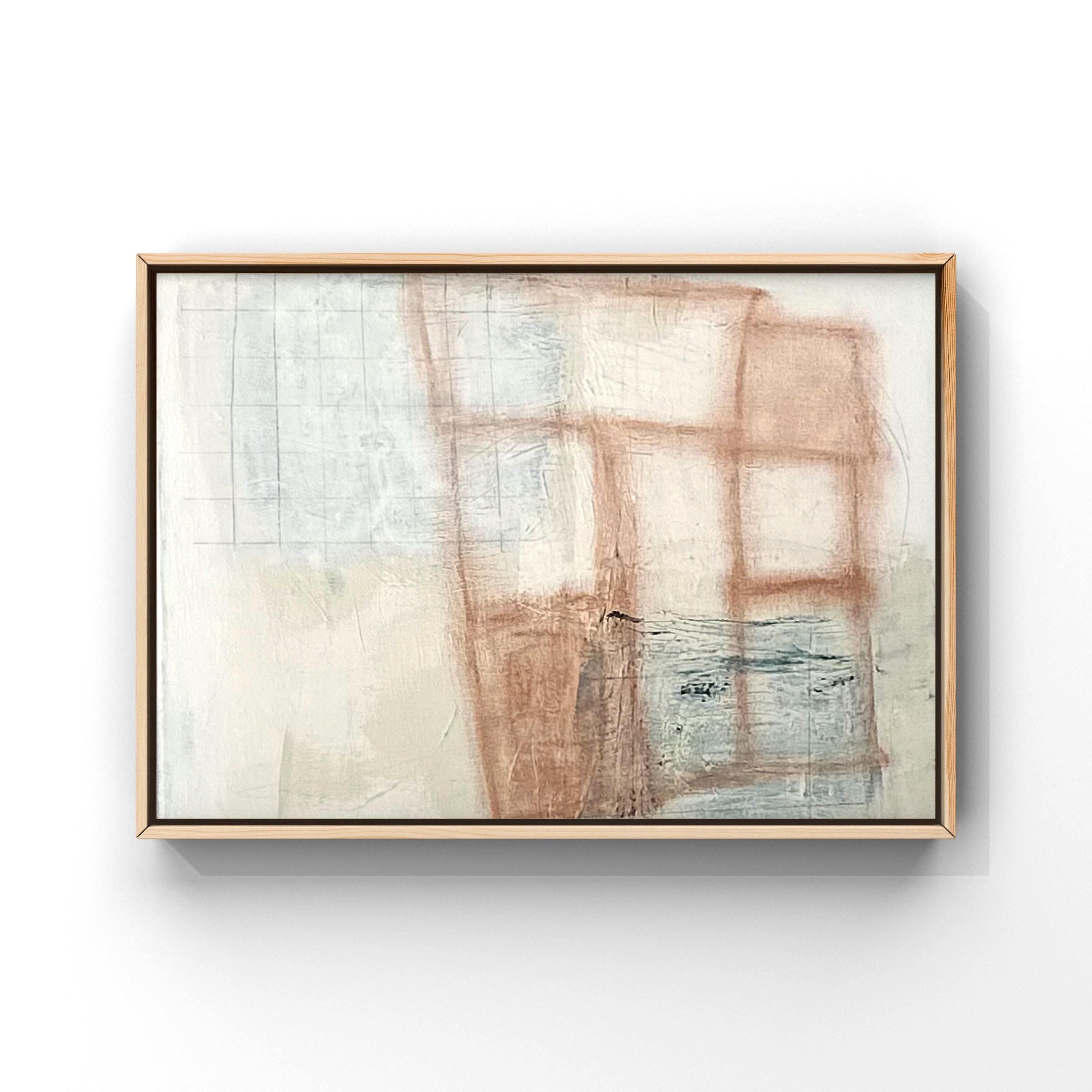 Original Abstract Painting: A Square is Not Just Square - Etsy