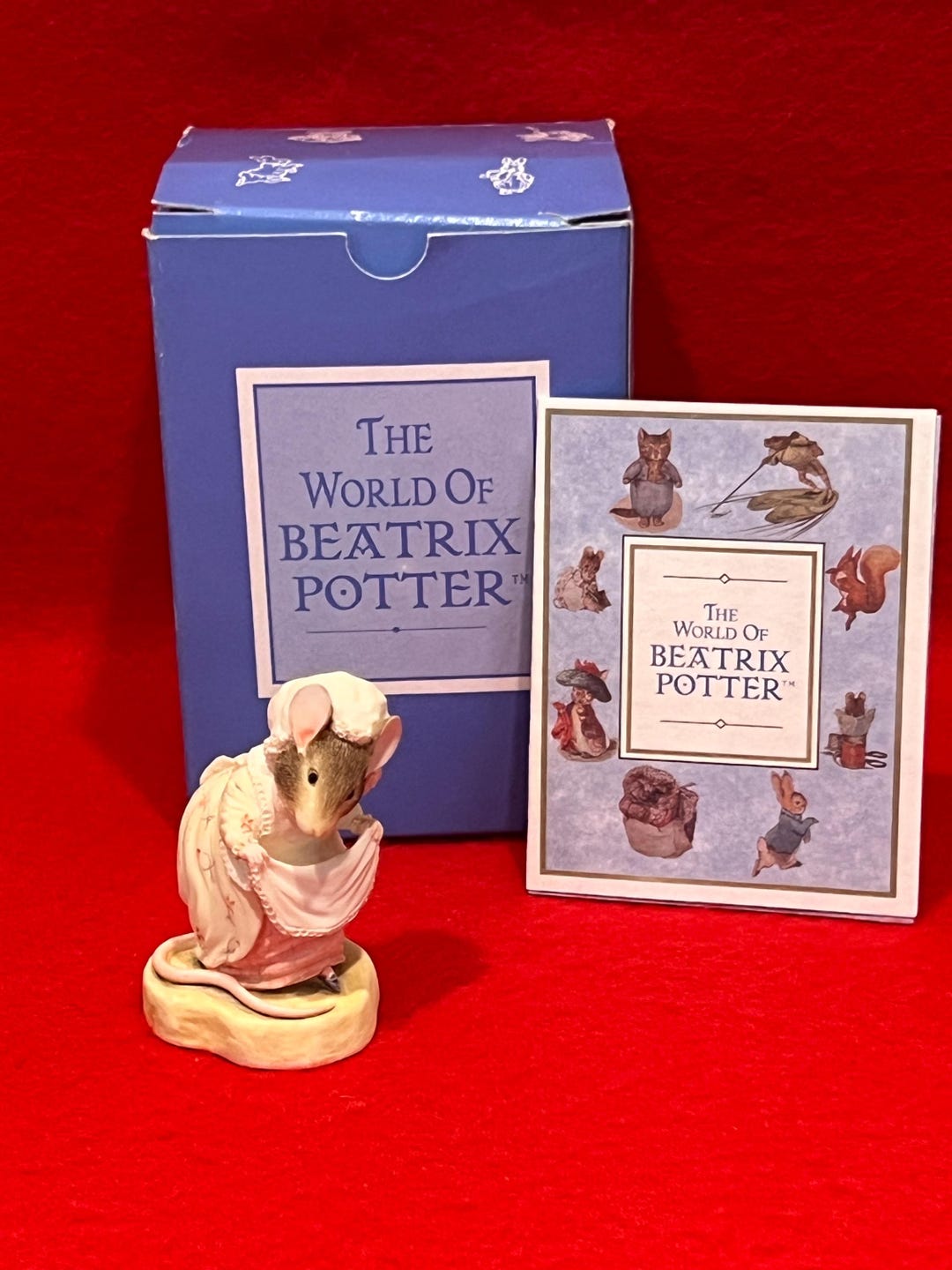 Border Fine Arts Beatrix Potter Figure Lady Mouse Curtseying - Etsy UK