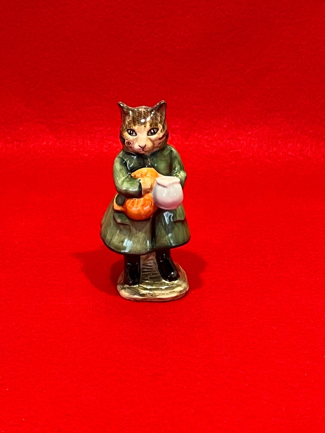 RARE Beswick Beatrix Potter Figure Simpkin - the Cat - Etsy