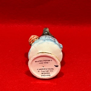 Beswick Beatrix Potter Figurine Pig Wig - Peter Rabbit - Etsy UK