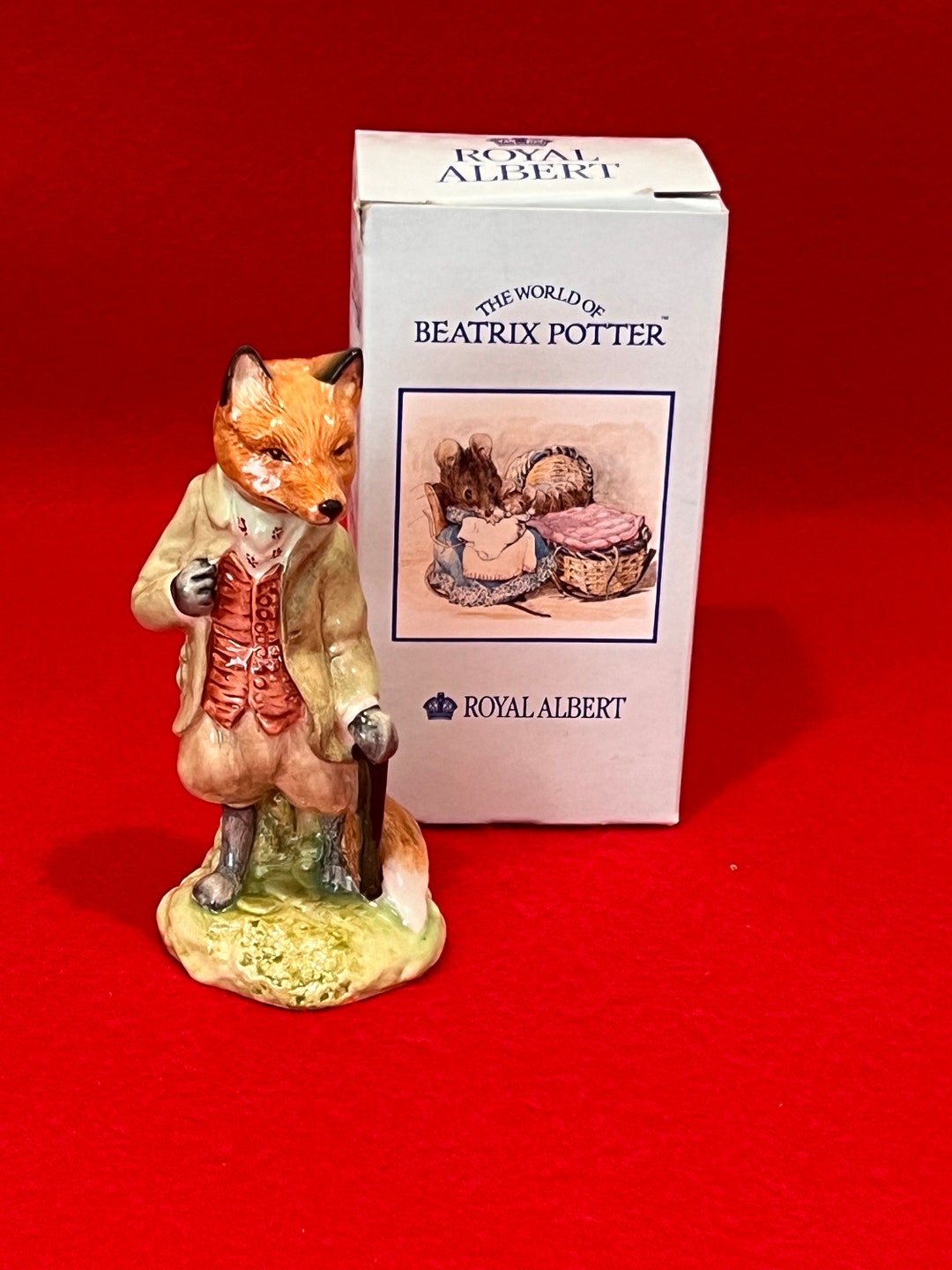 Beatrix Potter Mr Tod Fox Royal Albert Figurine Peter Rabbit - Etsy