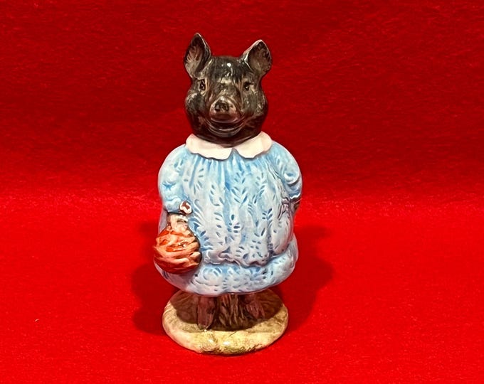 Beswick Beatrix Potter Figurine Pig Wig - Peter Rabbit - Etsy UK