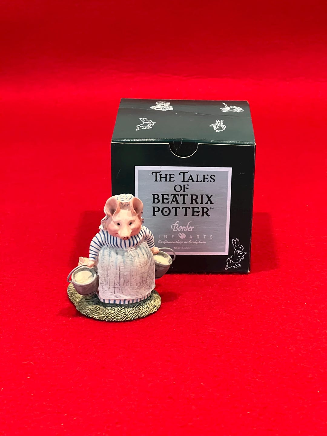 Border Fine Arts Beatrix Potter Aunt Pettitoes & Piglets Figurine BPM32 ...