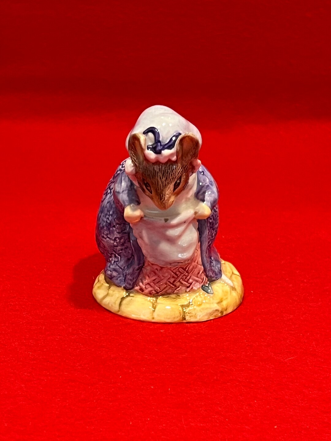 Royal Albert Beatrix Potter Figure Lady Mouse Made a Curtsy - Etsy