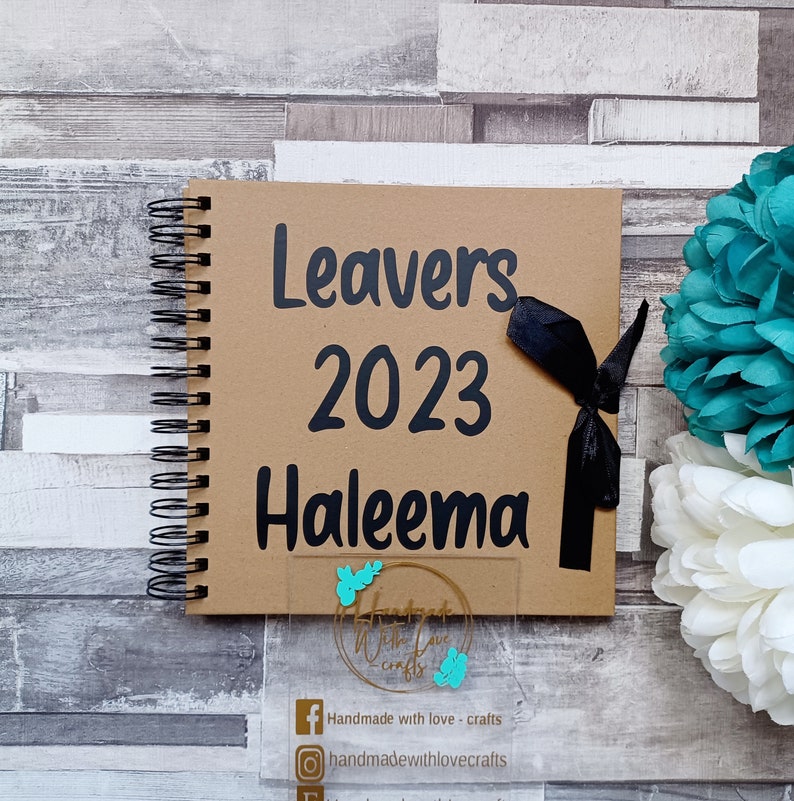 Personalised Autograph Book, Customised Memory Book, Scrap Book ...