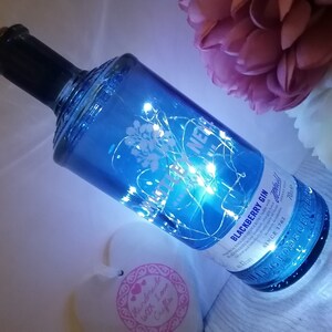 Whitley Neill Light up Bottle, Light up Gin Bottle, Upcycled Gin Bottle ...