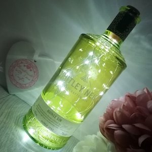 Whitley Neill Light up Bottle, Light up Gin Bottle, Upcycled Gin Bottle ...
