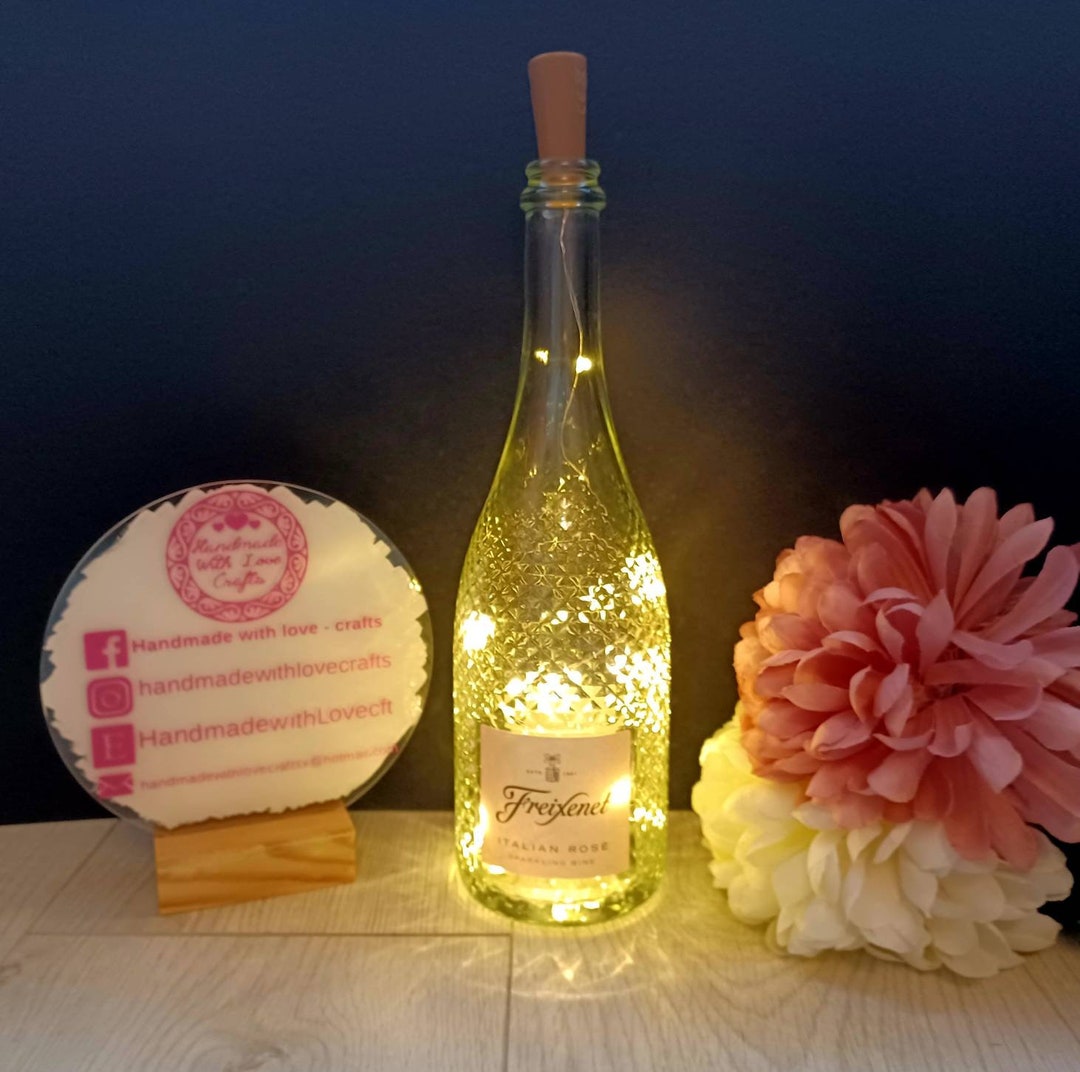Freixenet Light up Bottle, Light up Bottle, Freixenet Rosé Bottle ...