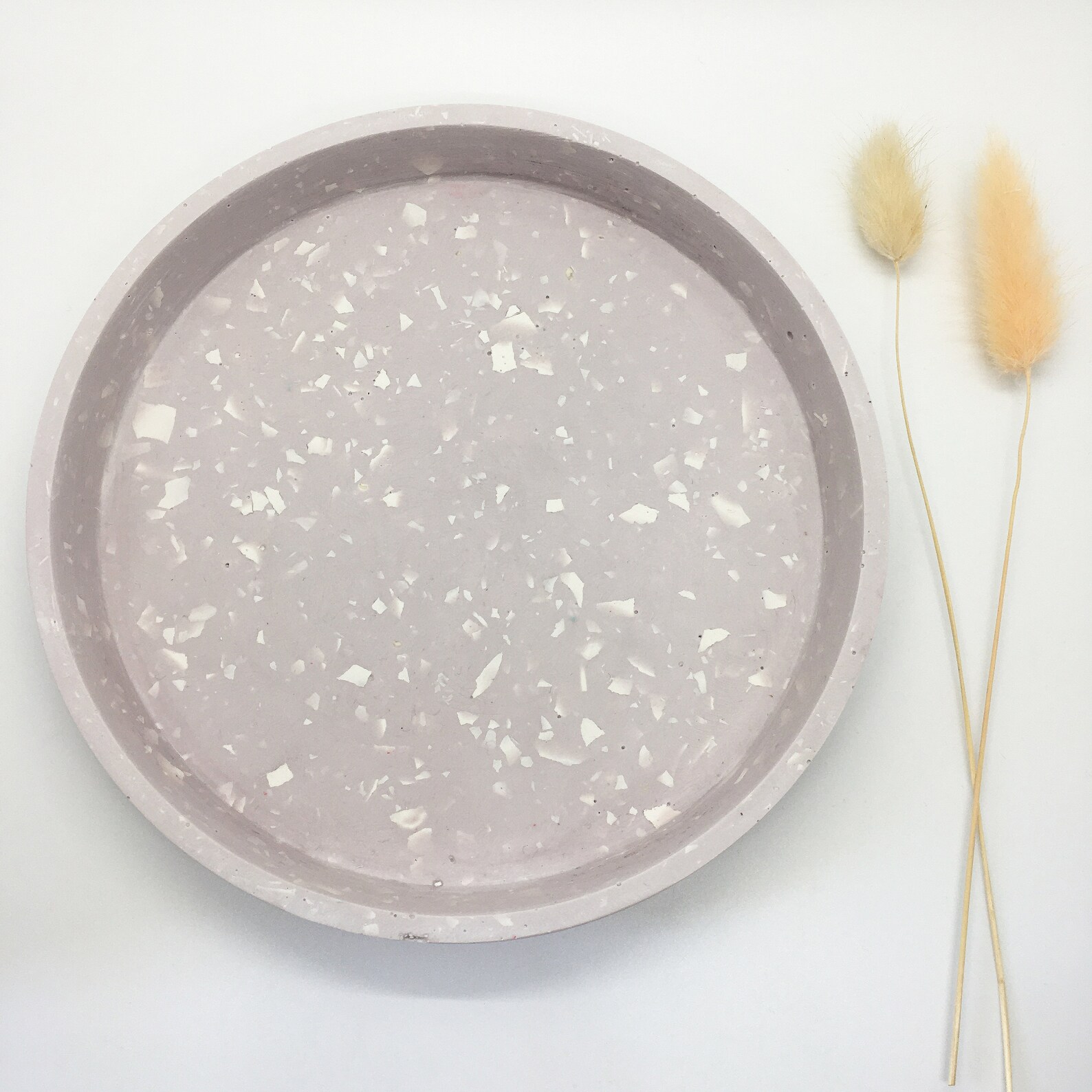 Large Round Pastel Decorative Tray 19cm Styling Display Dish - Etsy UK