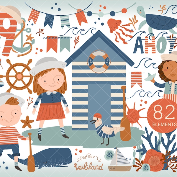 Nautical Clipart - Etsy