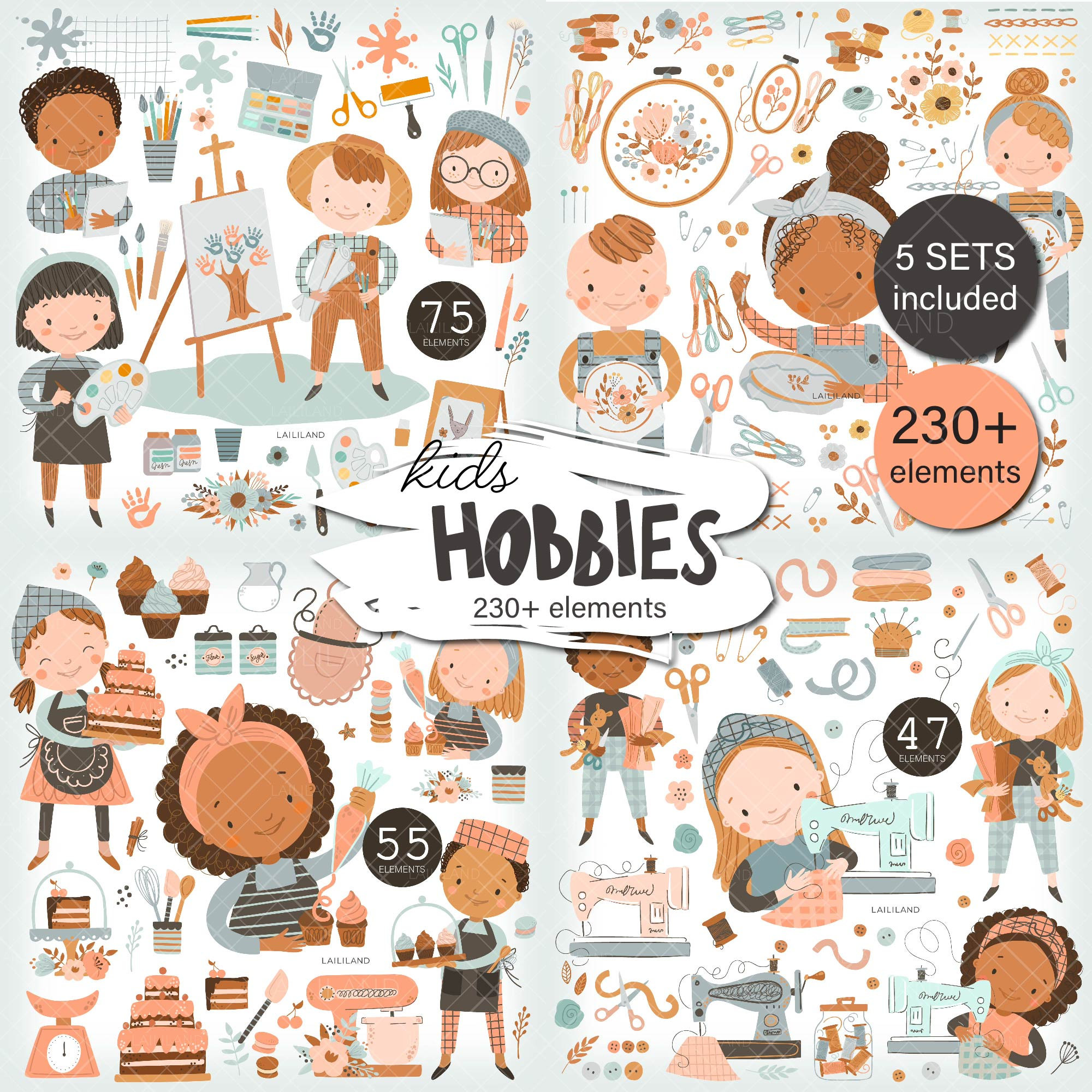 Hobbies Clipart