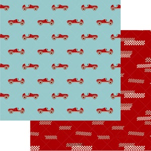 Race Car Digital Paper, Animal Racer Digital Background, Kids Seamless ...