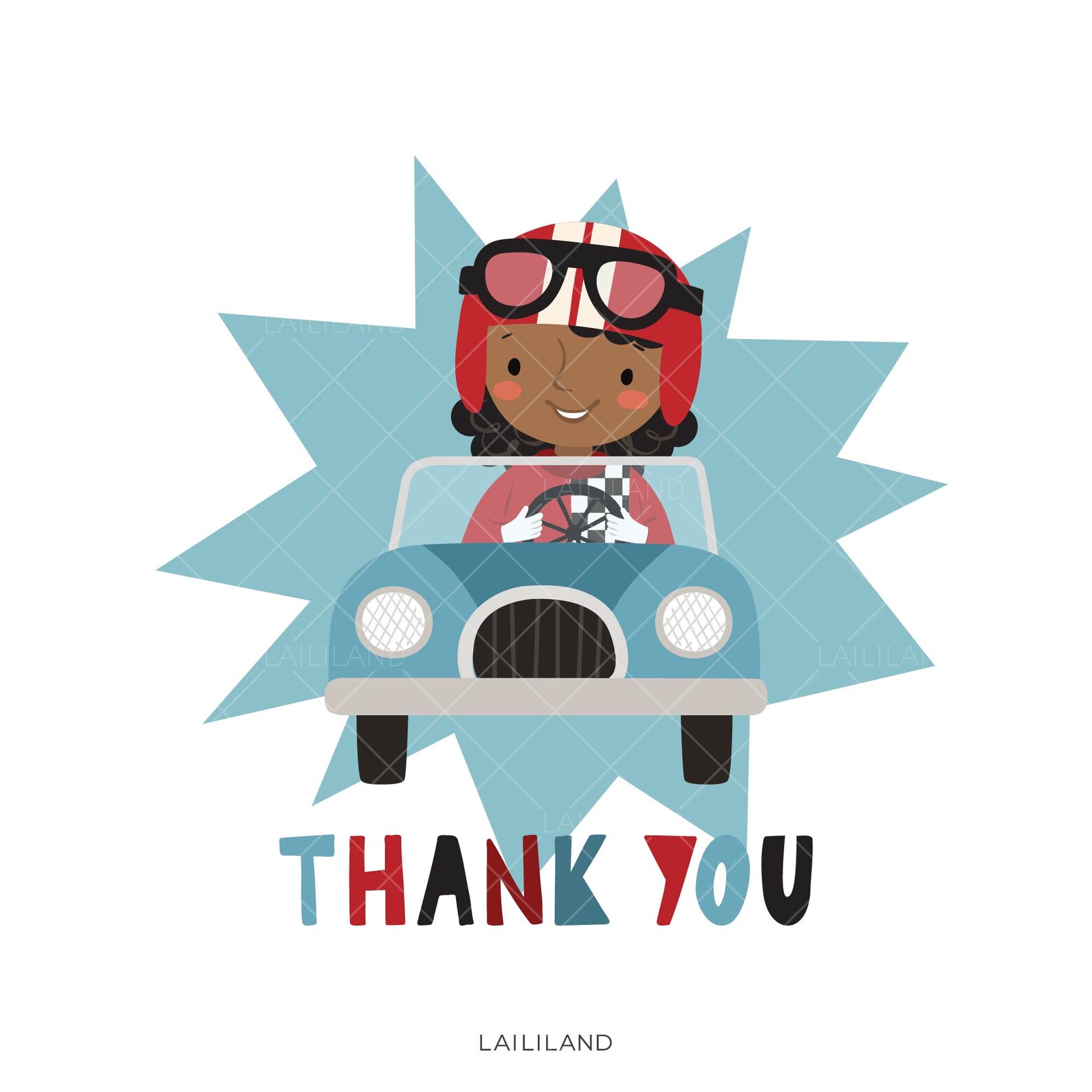 Racer Clipart Retro Race Car Clip Art Boy Racer Png File - Etsy